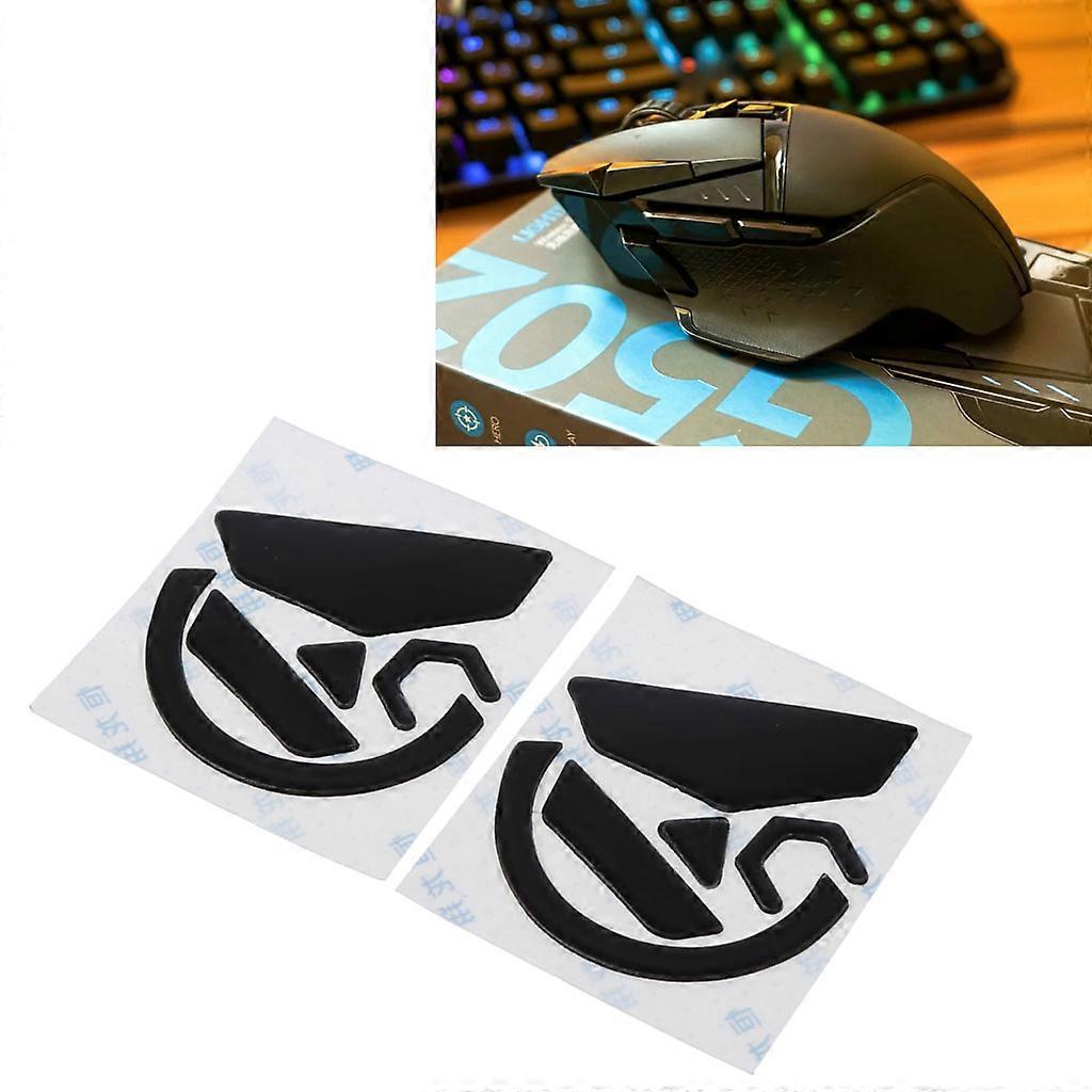 2 ensembles 0.6mm Mouse Skates Mouse Stickers Pad pour logitech G502 ...