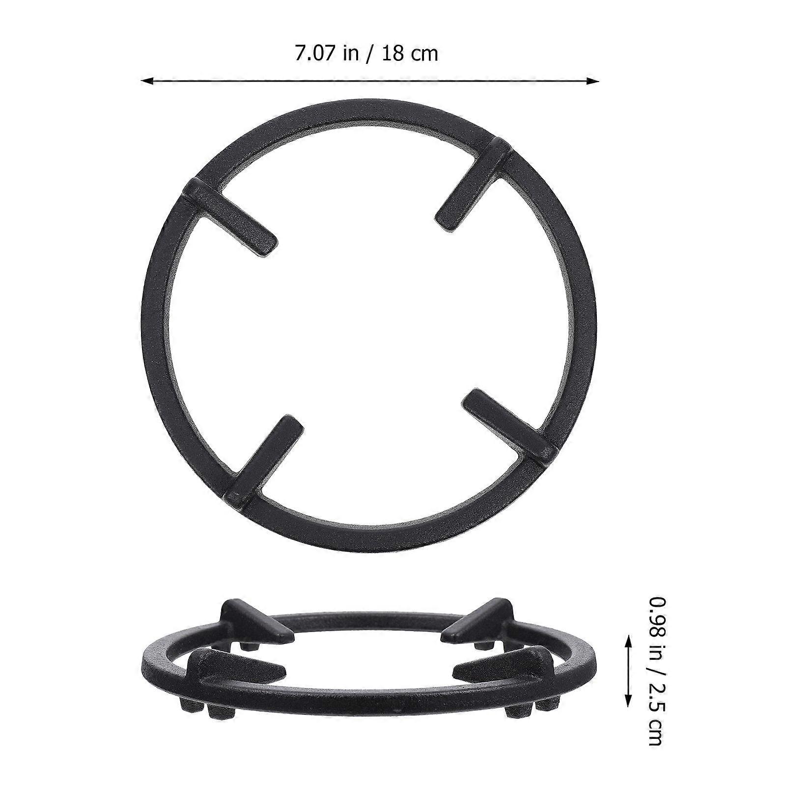 1pc Cast Iron Gas Stove Rack Gas Stove Fire Gather Bracket Fire Stove ...