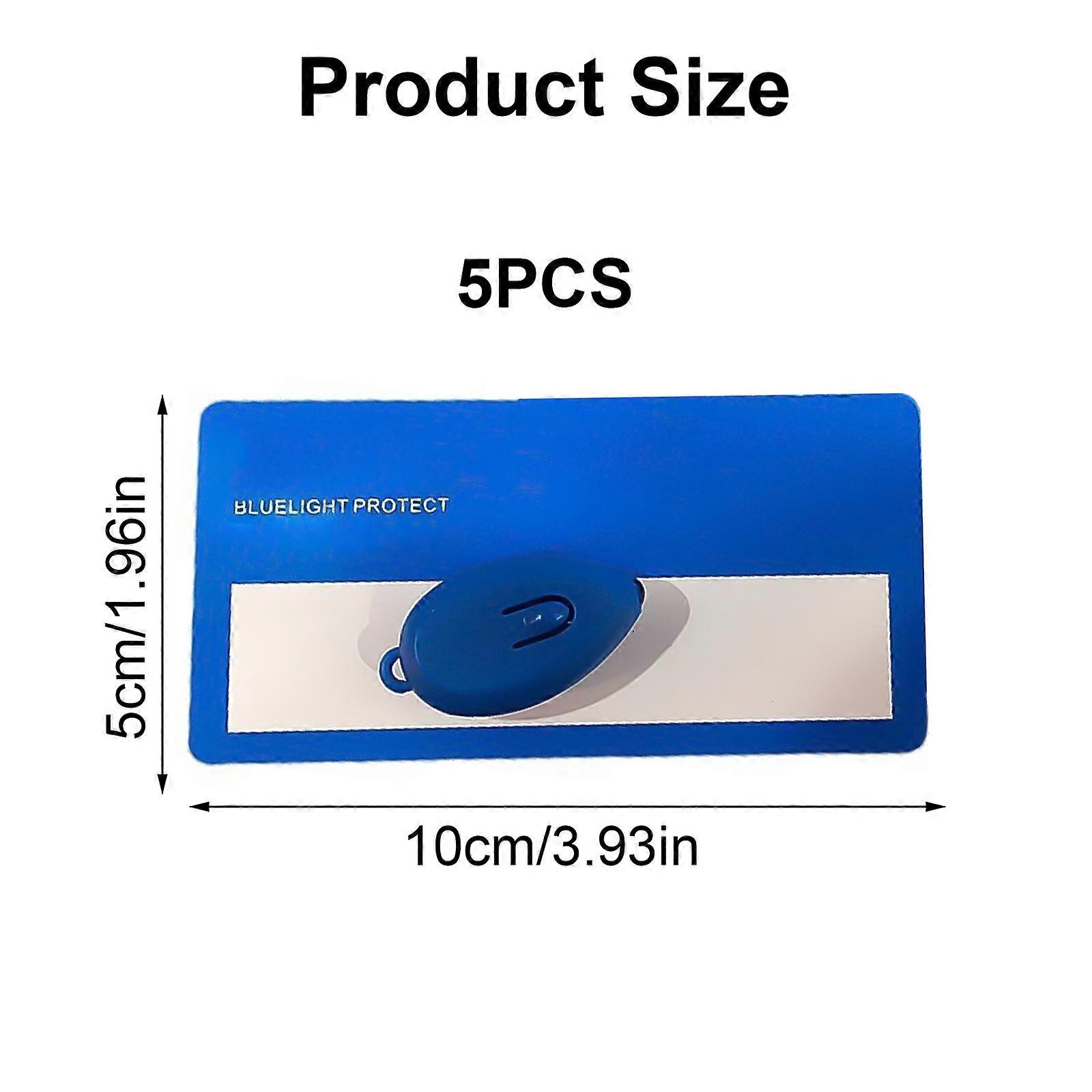 Professional Anti-Blue Light Tester Card,Including Anti-Blue Light ...