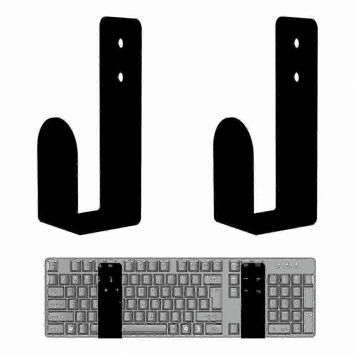 Keyboard Wall Mount Acrylic Frame Holder Stand for Computer Keyboard on ...
