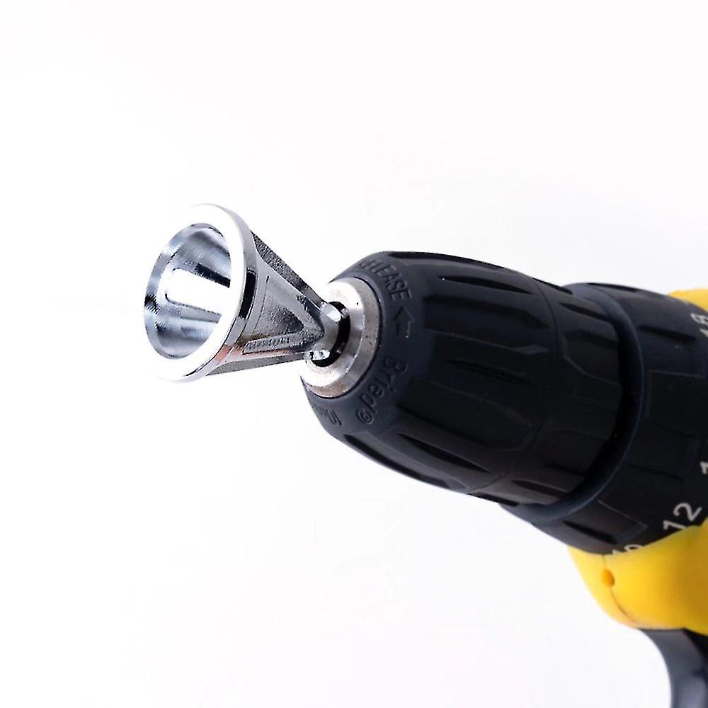 Deburring Of The External Chamfering Device. The Silver Triangular ...