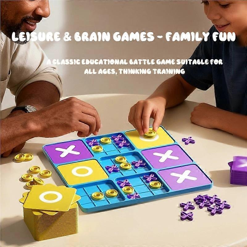 Ultimate Tic-Tac-Toe Game Board Games For Family Game Night Mind ...
