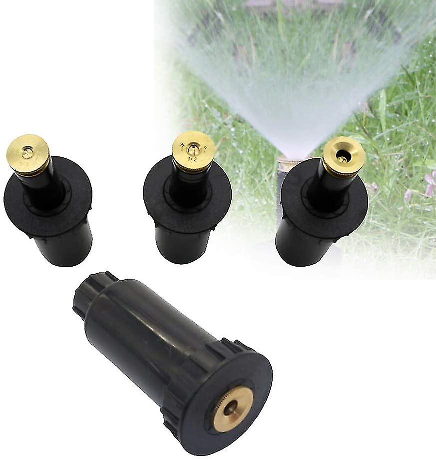 6 Pack Adjustable Pop Up Sprinklers - 1/2" 180 Degree Lawn Watering ...