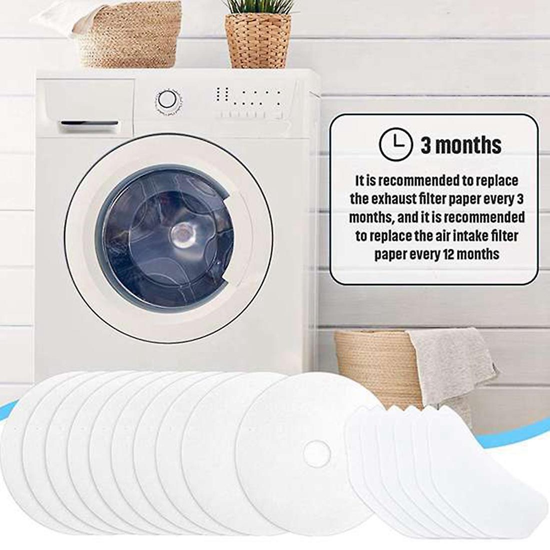 30 Pieces Clothes Dryer Exhaust Filter,Universal Portable Dryer Lint ...