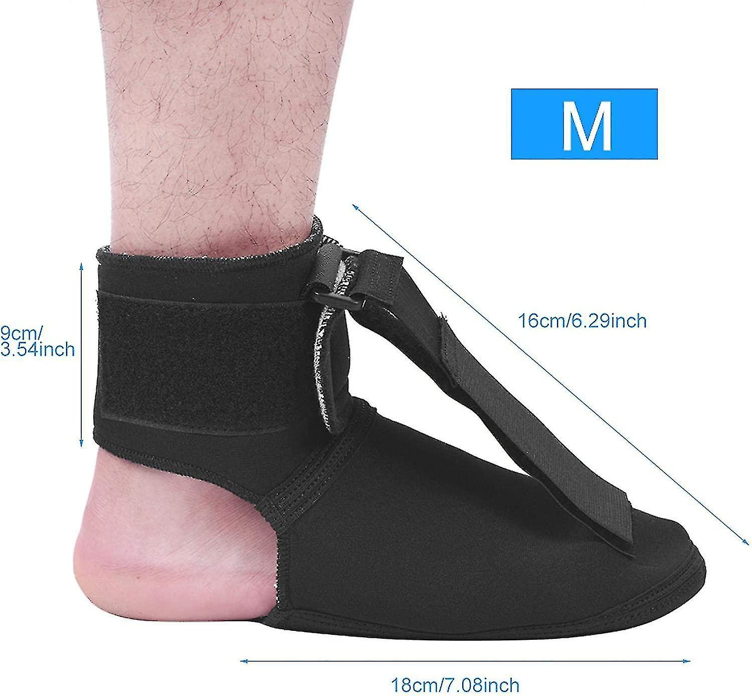 Plantar Fasciitis Night Splint Foot Drop Orthopedic Bracket Adjustable ...