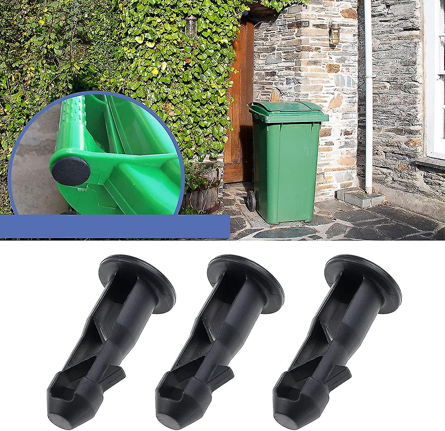 3 Pairs Plastic Wheelie Bin Lid Hinge Pins, 65mm X 18mm | Fruugo UK