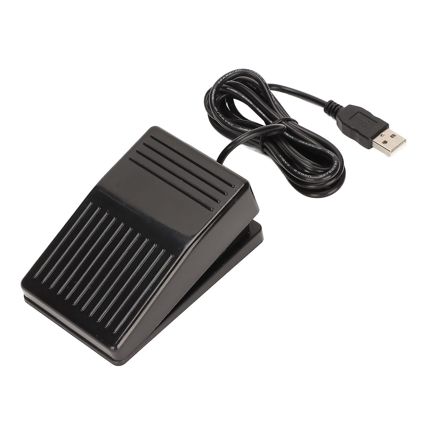 USB Foot Pedal for Computer - Mechanical Single Pedal with ...