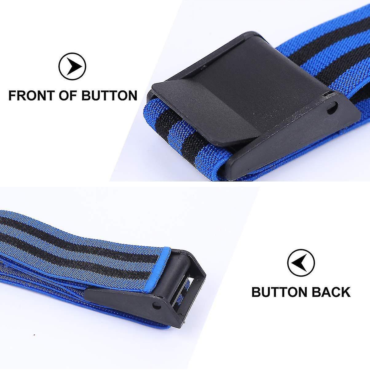 2pcs Occlusion Training Bands Blood Flow Restriction Bands Bicep Muscle ...