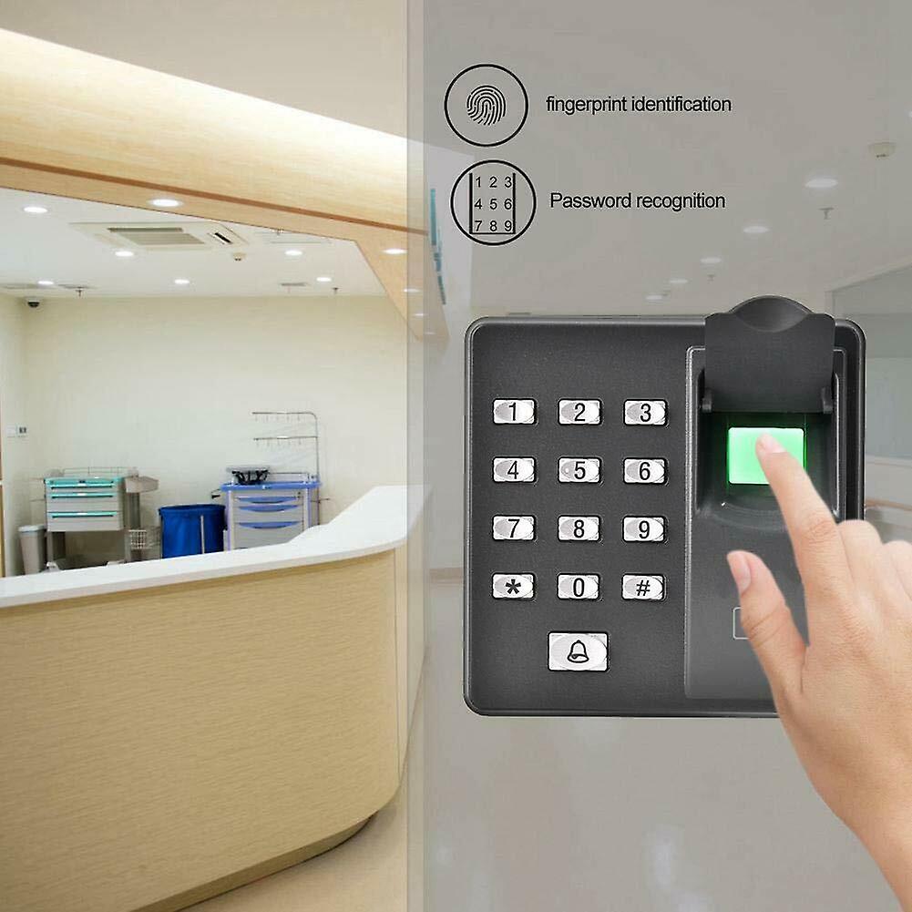 Access Fingerprint Lock Biometric Time Attendance Door Access with 5 ...