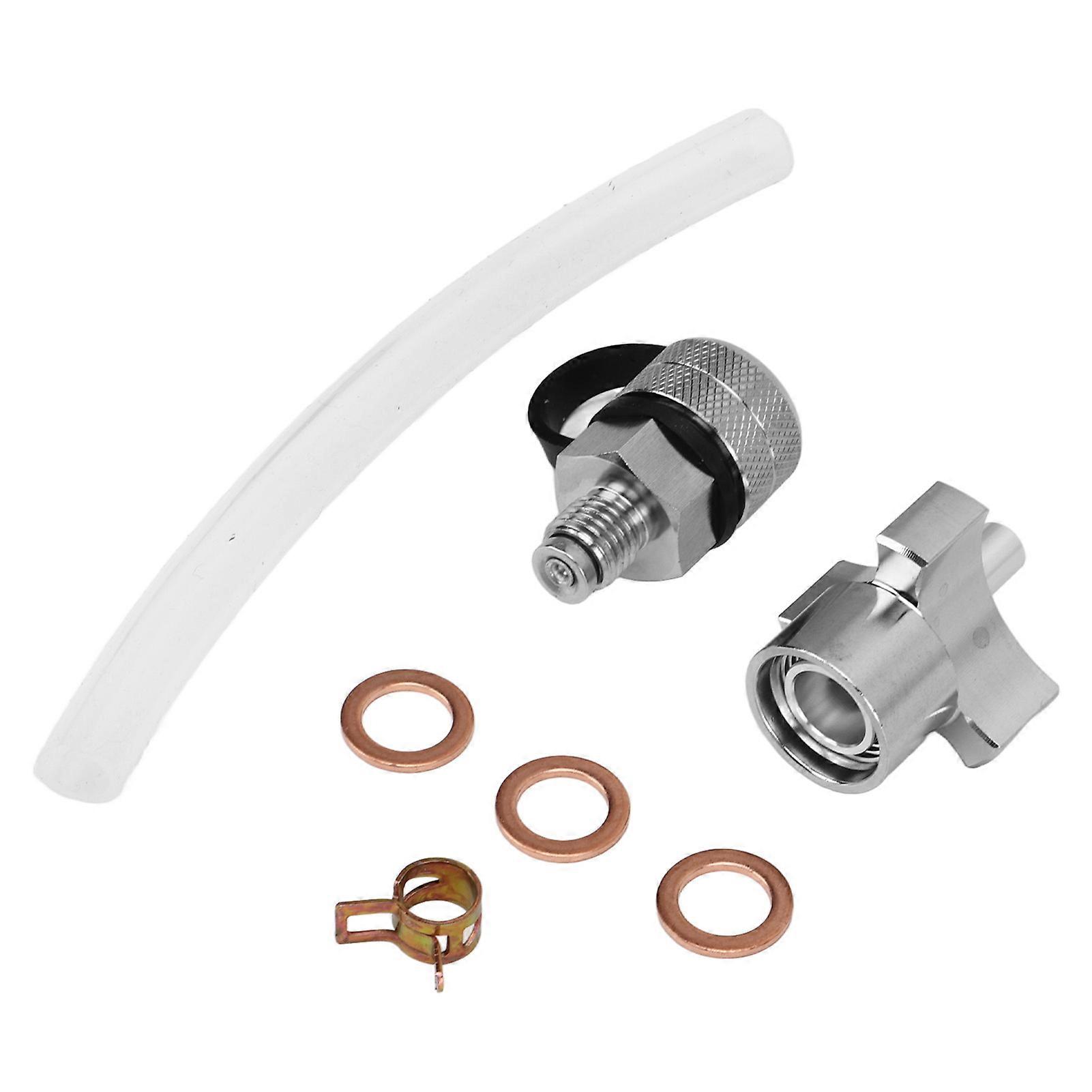 Oil Drain Valve Leak Proof Rust Proof Compact Structure Stainless Steel ...