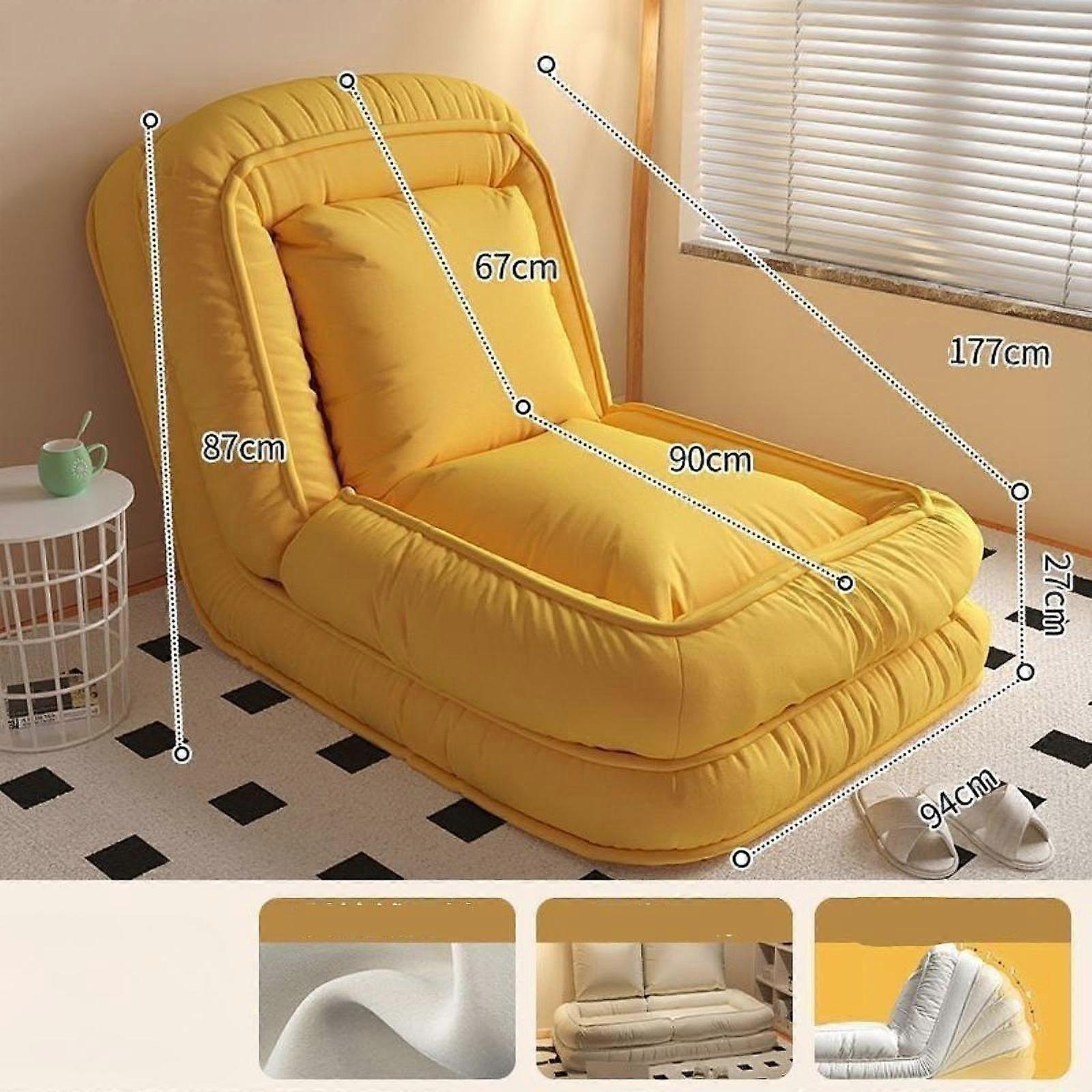 Folding Sofa Bed Sleeper Sofa Back Support Tatami for Bay Window Dorm ...