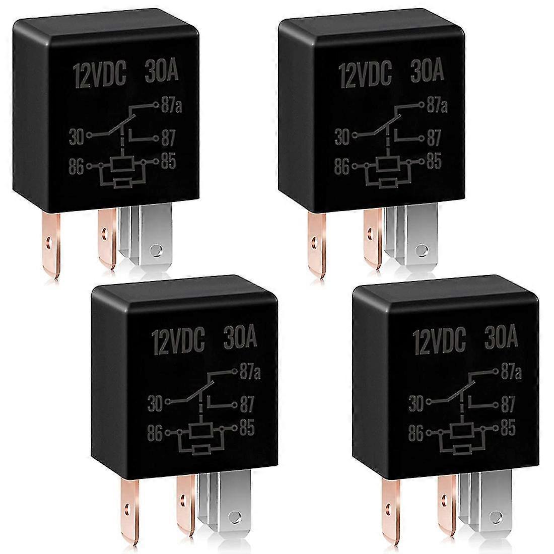 5 Pin 12v 30a Relay Automotive Relay Starter Relay Car Heavy Duty Relay ...