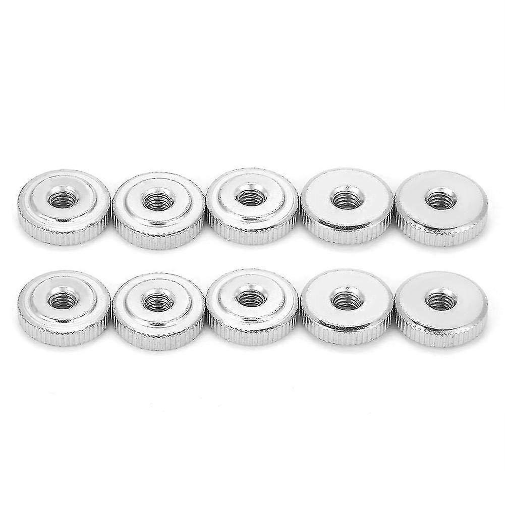 10pcs Knurled Nut, Round Knurled Nuts, Gb807 M8 Carbon Steel Handle Nut Knurled Nuts(m8) | Fruugo UK
