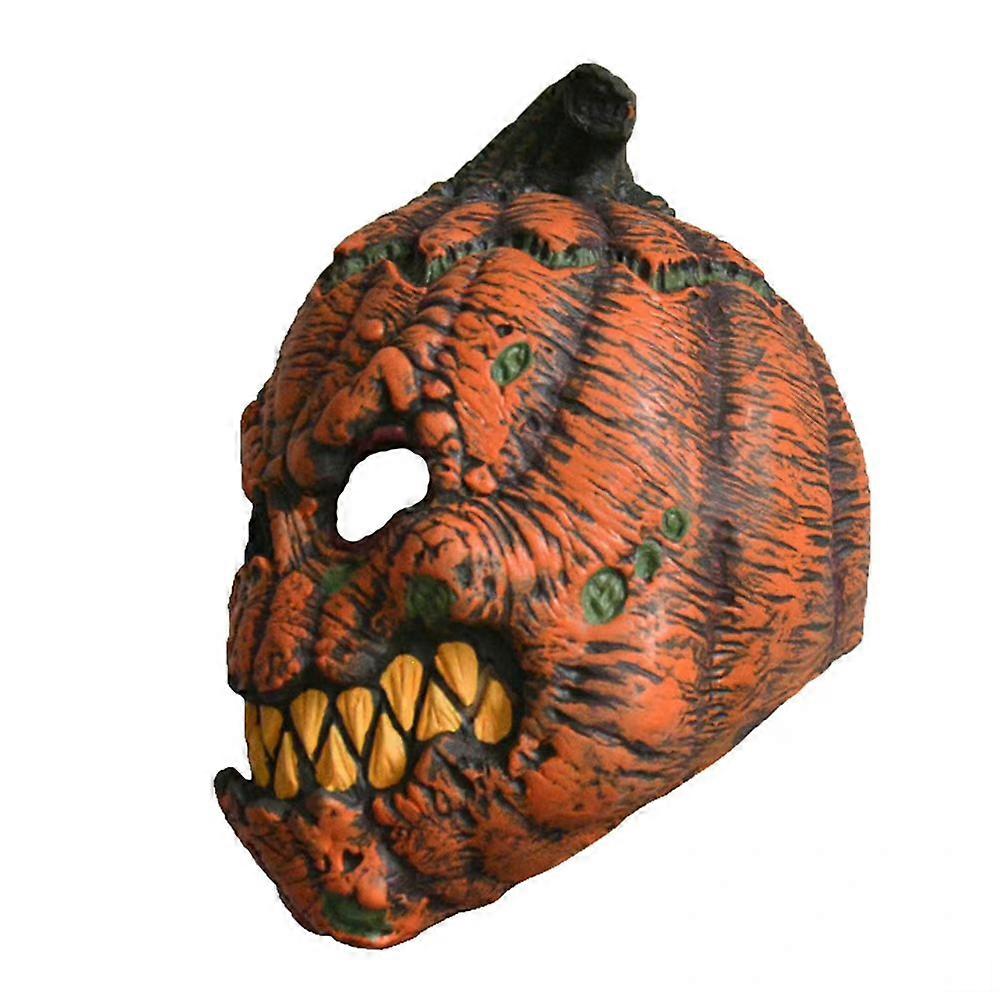 Halloween Pumpkin Adult Mask Party Costume Party Scary Latex Masks ...