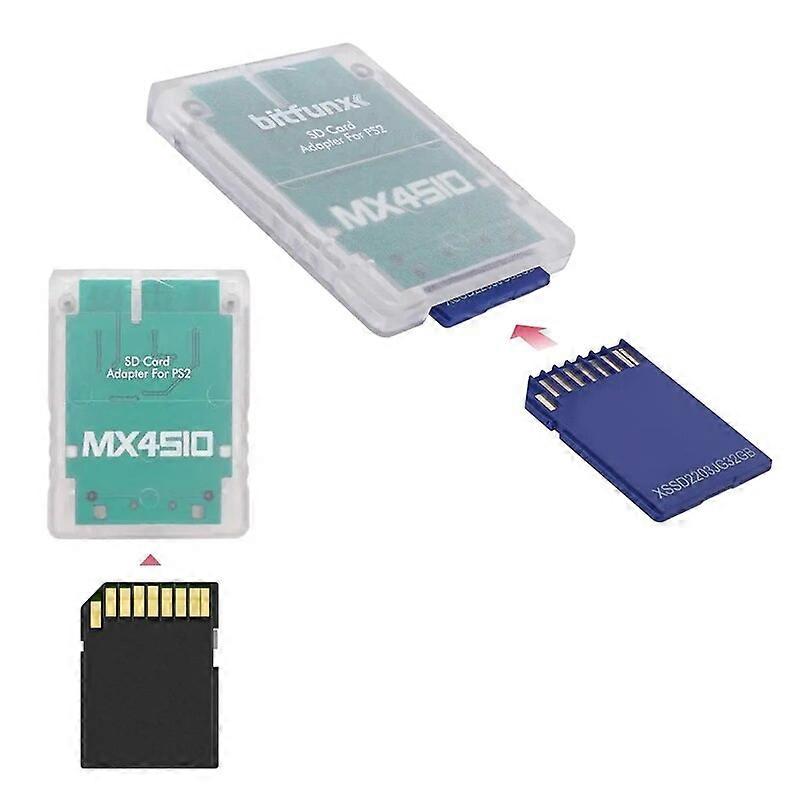 Data Frog Higher Compatibility MX4SIO SIO2SD SD TF Card Adapter For PS2 ...