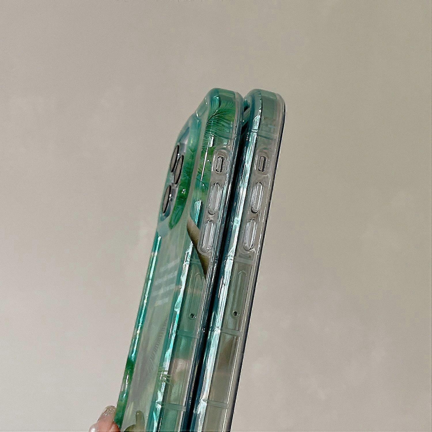 Silicone+PC Phone Cover for iPhone 15 Pro IMD Pattern Phone Case Wholesale Mobile Accessories ...