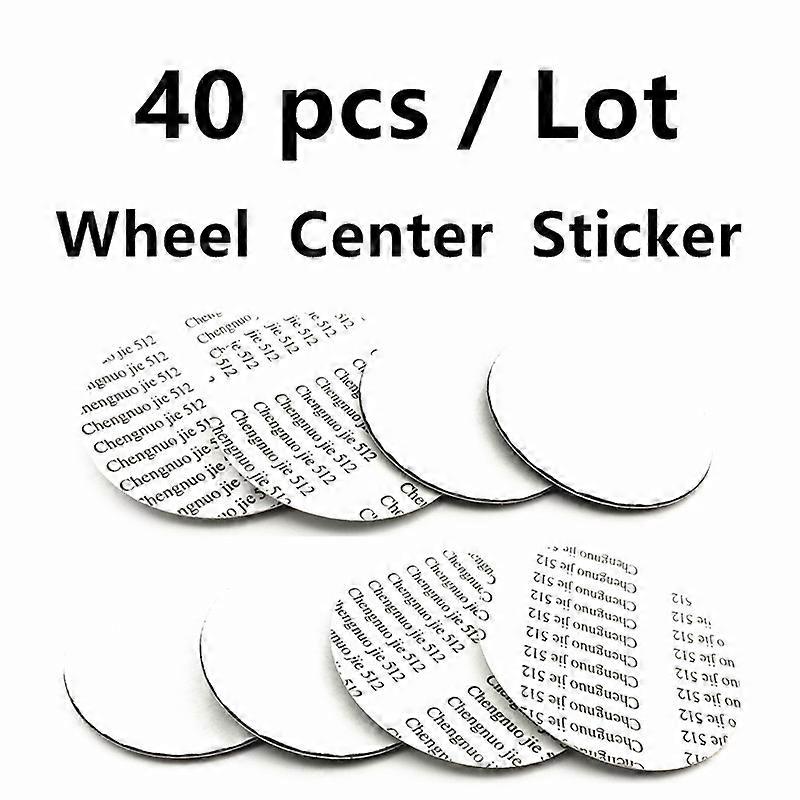 40 Pcs / Lot 56mm 60mm 65mm Car Wheel Center Logo Sticker Emblem For ...