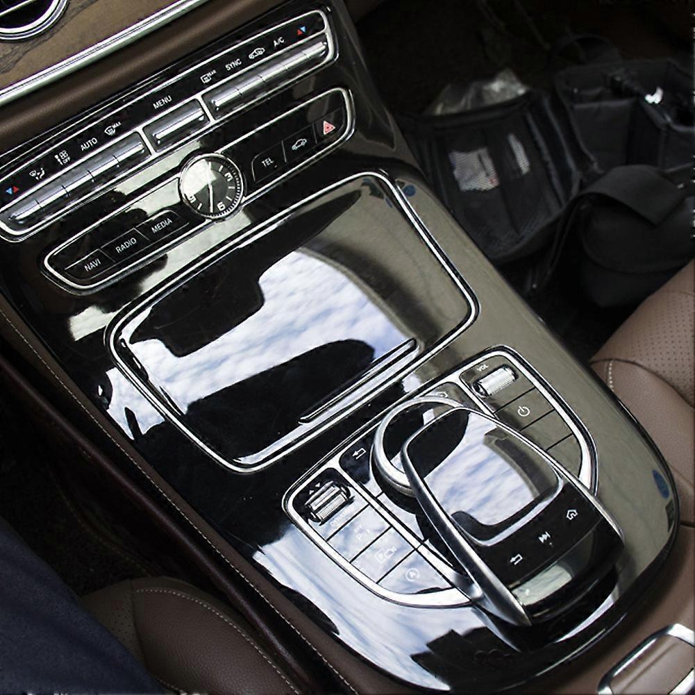 2Pcs/Set Car Center Console Gear Panel Frame Gear Shift Panel Cover ...
