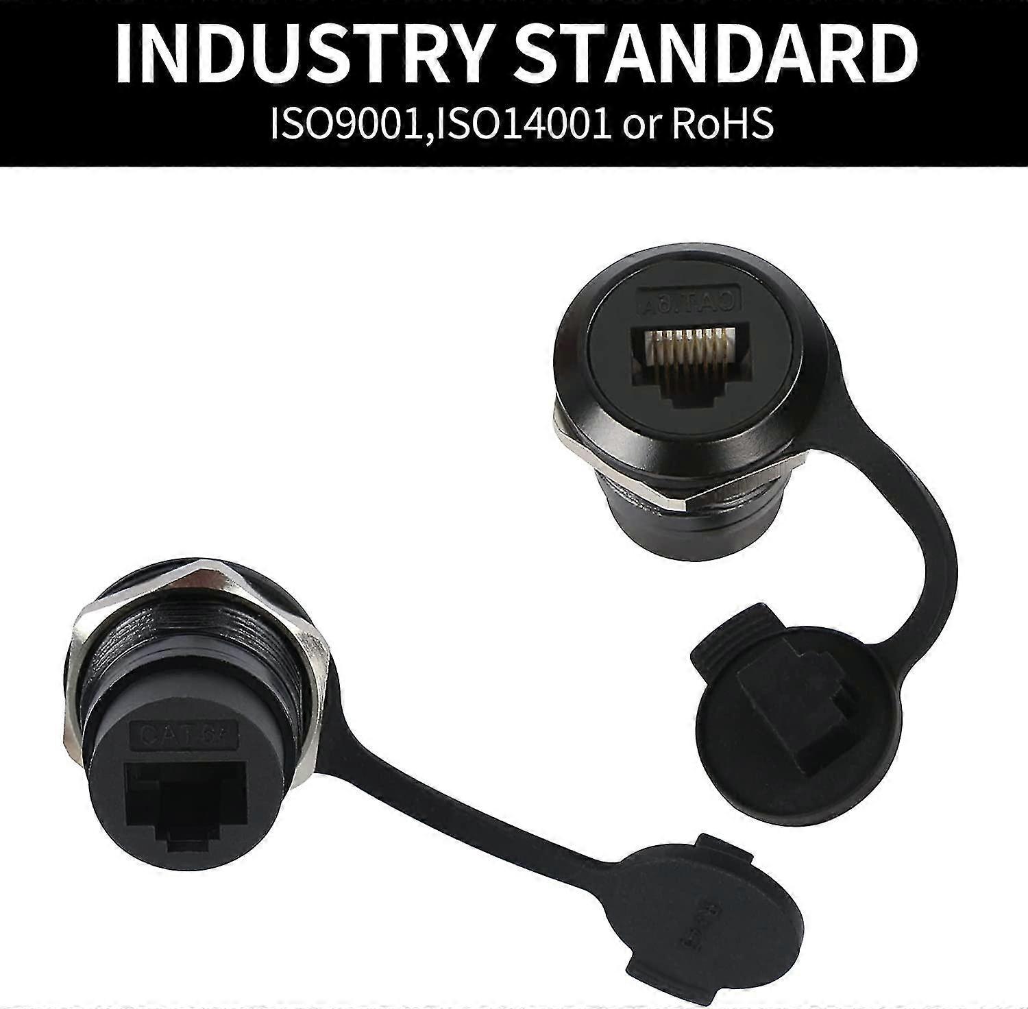 Rj45 Shielded Panel Mount Coupler | Fruugo IL