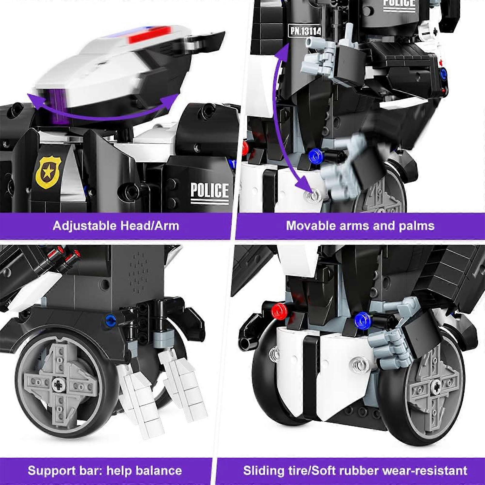 Mould King Tumbler Robot Building Blocks Toy with RC & APP Control, Articulation Movable and 360 ...