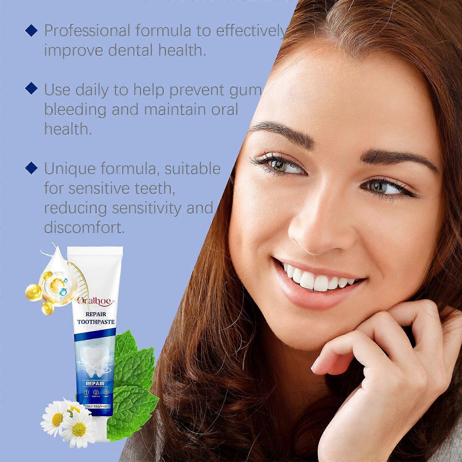 Cleaning Toothpaste Gently Cleans Odors And Dirt Care For Teeth Daily ...