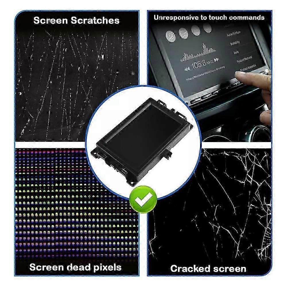 7" LCD Display Touch Screen Replace For 2017-20 Jeep Compass Radio ...