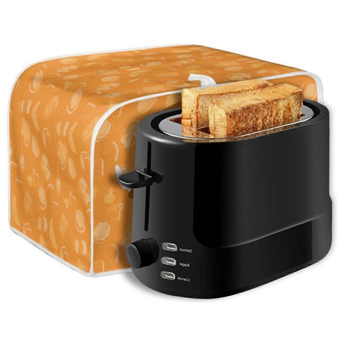 Toaster Protective Cover Cartoon Printing Bread Machine Dust Cover ...