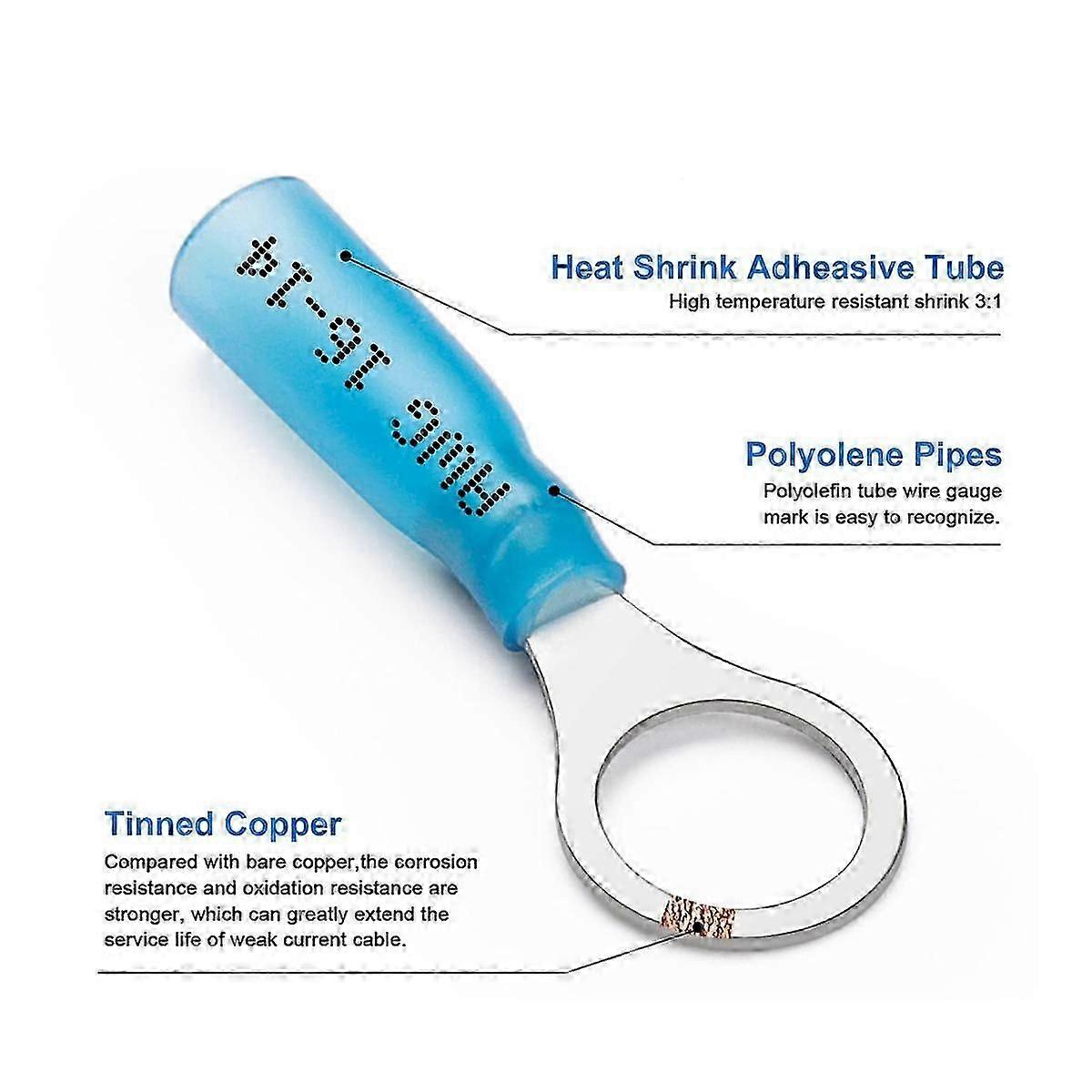 560PC Marine Grade Heat Shrink Wire Connectors-Electrical Connectors ...