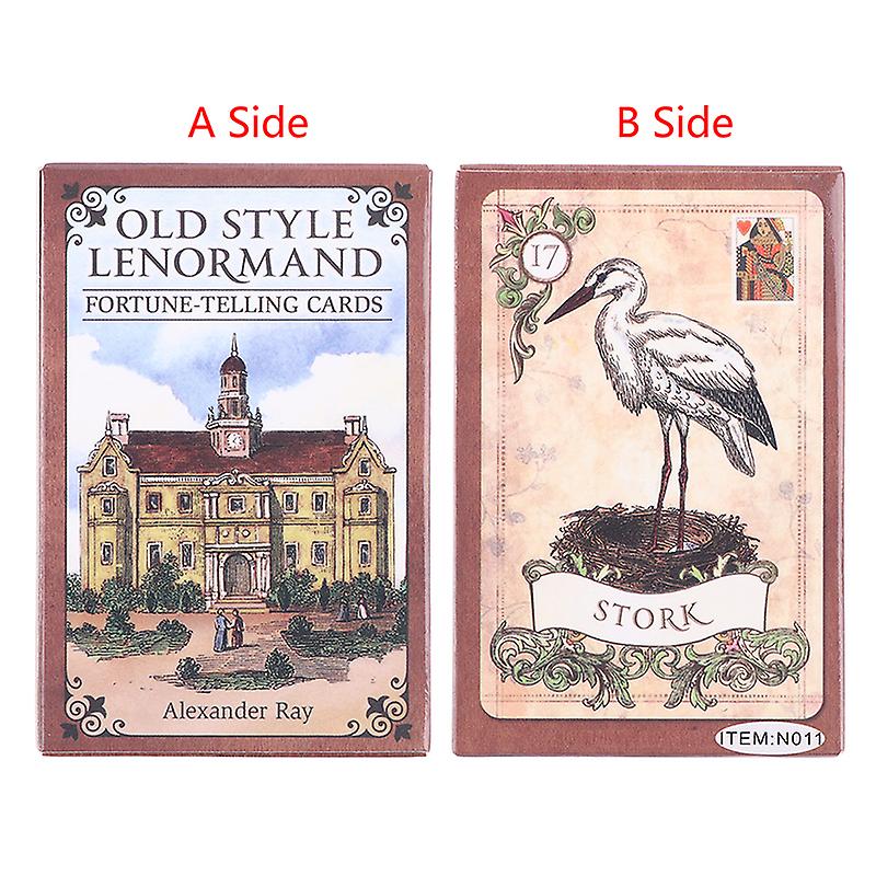 Old Style Lenormand Oracle Card Tarot Card Party Prophecy Divination ...