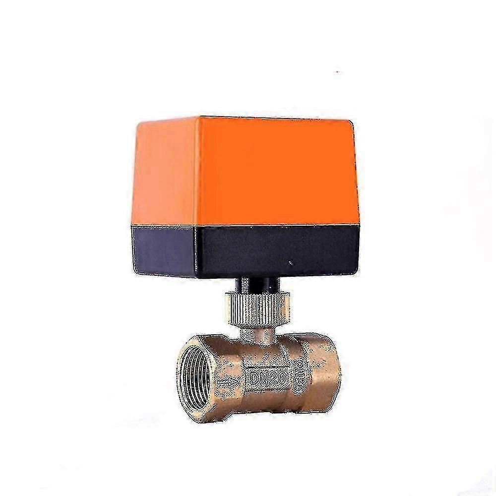 1/2" 3/4" 1" 2" Motorized Ball Valve 220v 12v 24v 3-wire 2 Point ...