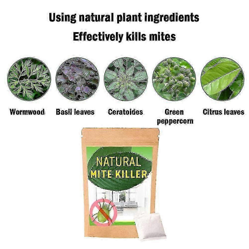 10pcs Bags Dust Mites Killer Mite Eliminator Nature For Bed Sheet Sofa ...