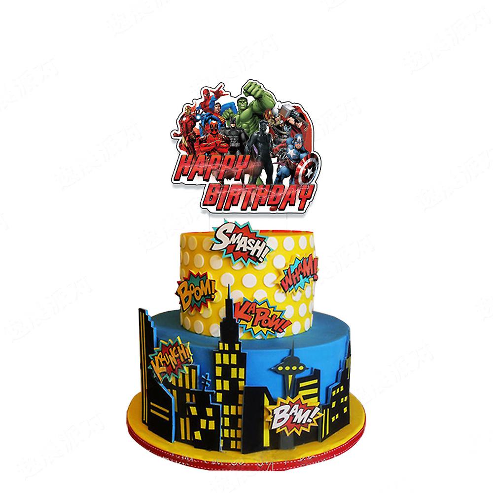 Marvel Avengers Superhero Themed Birthday Party Supplies Balloons ...