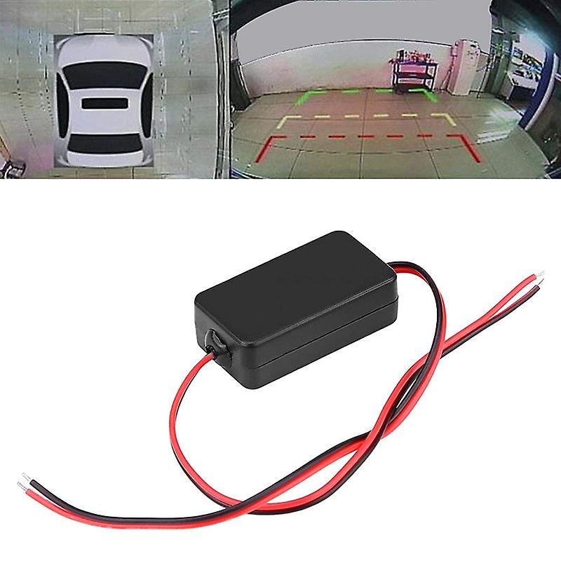 12v Car Rear View Camera Rectifier Relay Capacitor Filter Connector For ...