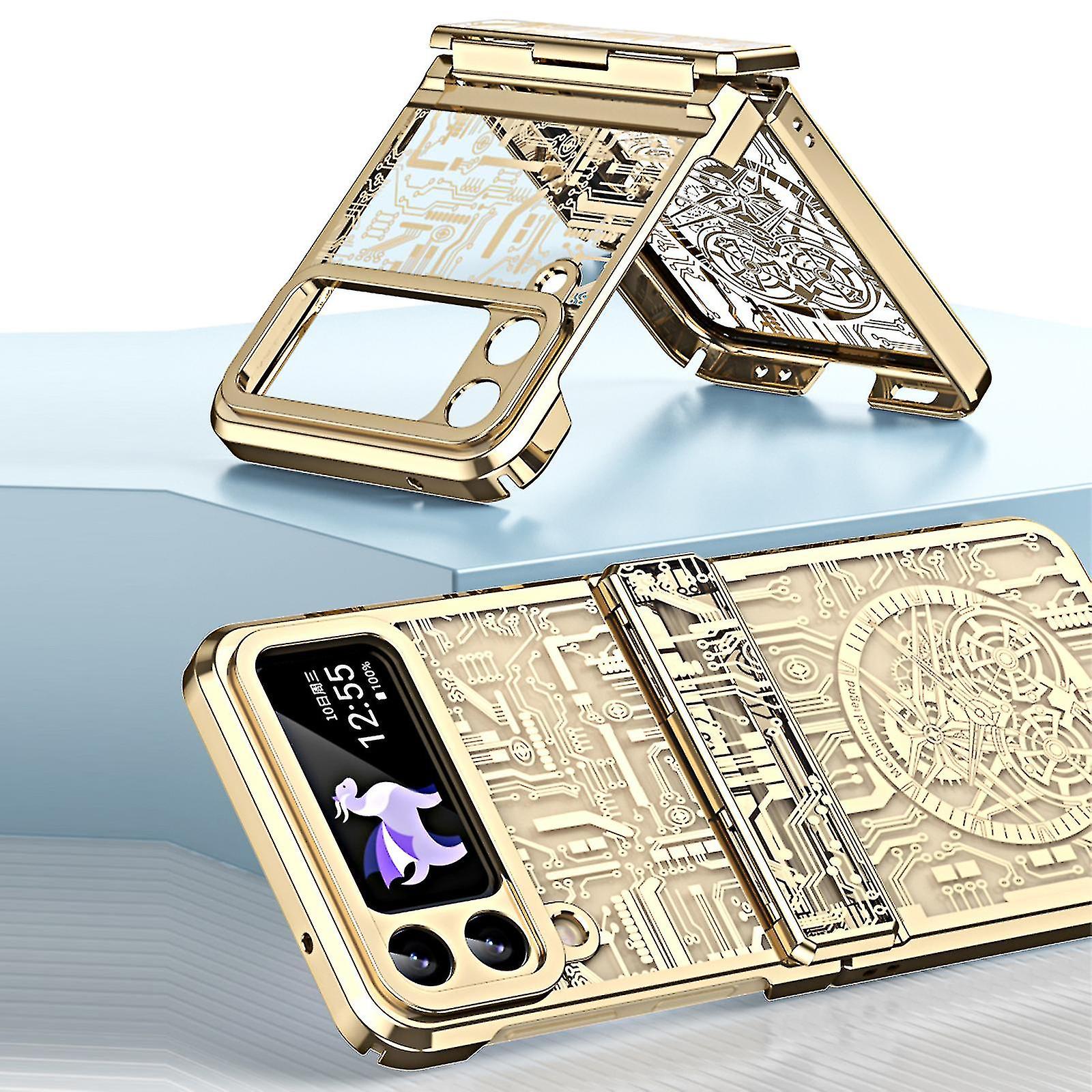 Galaxy Z Flip 5 Case, Samsung Z Flip 5 Case Hinge Protection Shockproof ...