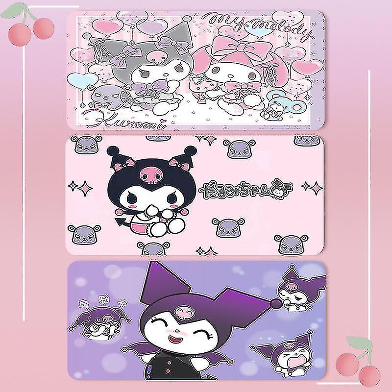 Tsir Sanrio Computer Mouse Pad Kawaii Kuromi Cinnamoroll Mymelody ...