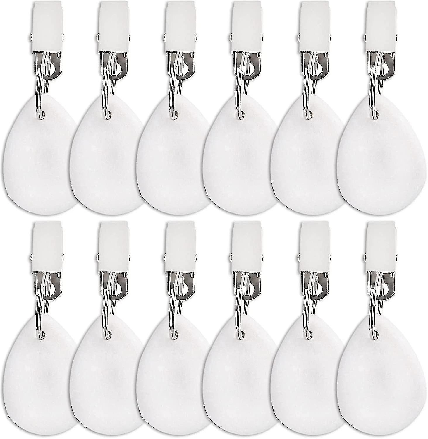 12 Piece Table Cloth Weights, Marble Stone Table Cloth Weights Indoor ...