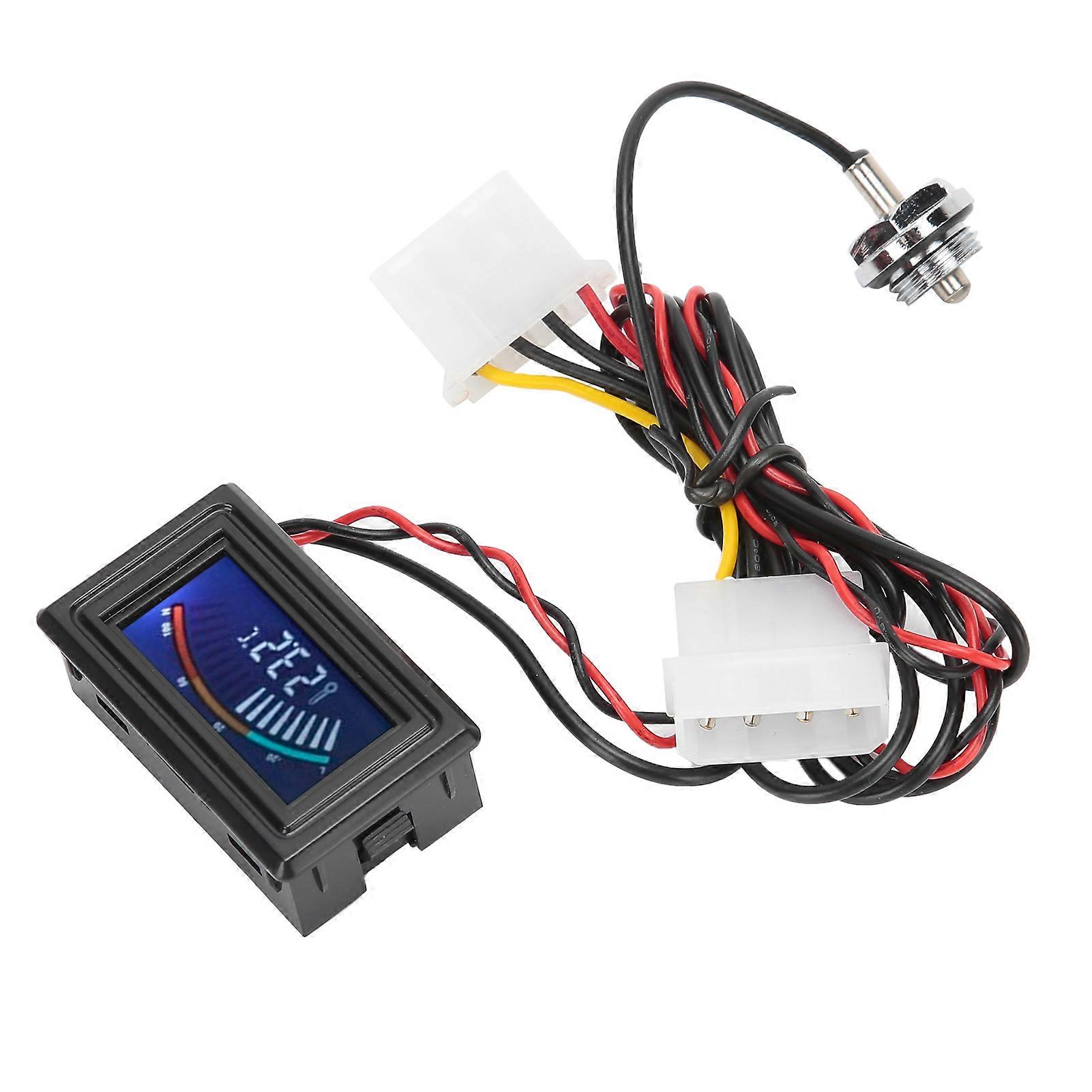 Water Cooling Thermometer Computer Water Cooled Temperature Digital ...