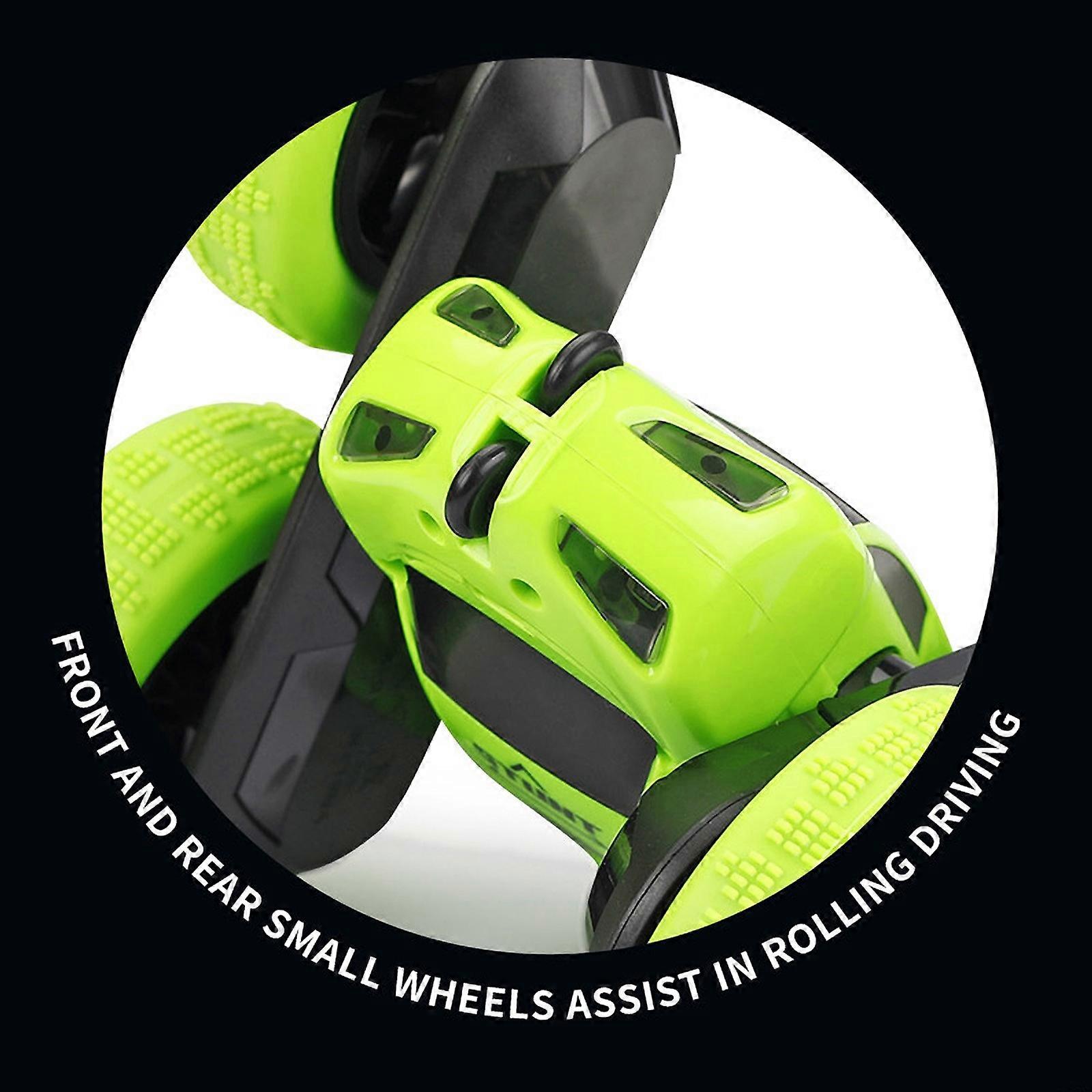 Double-sided Stunt Remote Control Car 360-degree Tumbling Stagger Arm Car Lights Drift Off-road ...