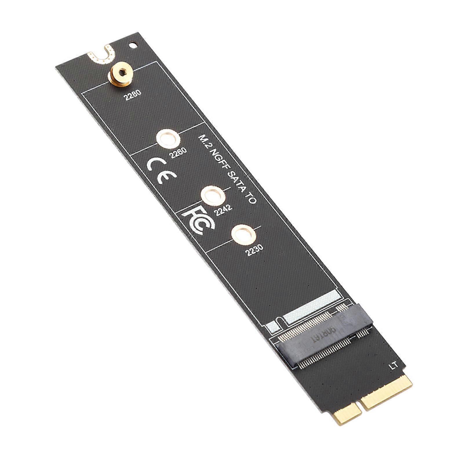 SSD Adapter Card M2 SATA for OS X 2012 SolidState Hard Disk Riser Card ...