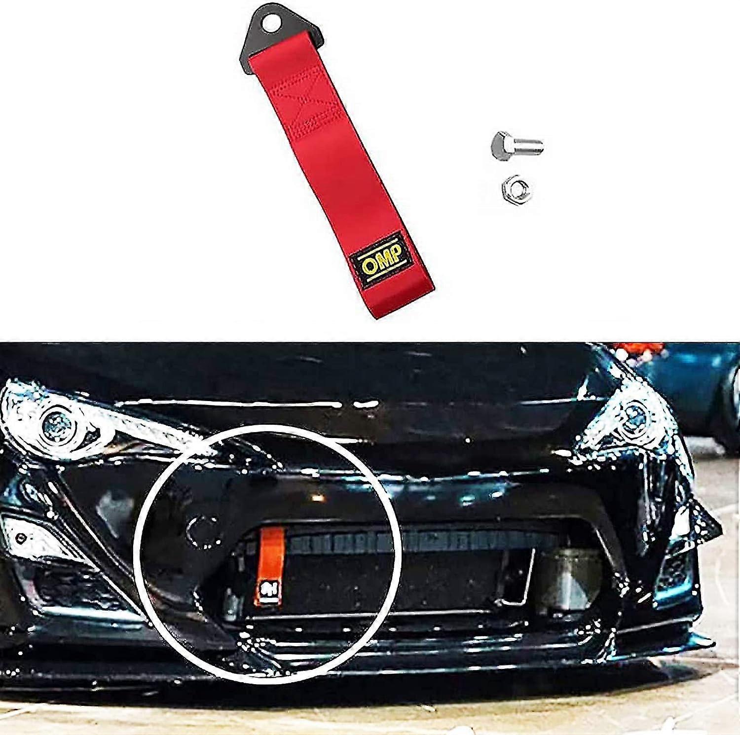 Pieces Nylon Tow Ropes, Racing Car Tow Strap, Sports Tow Strap, for ...