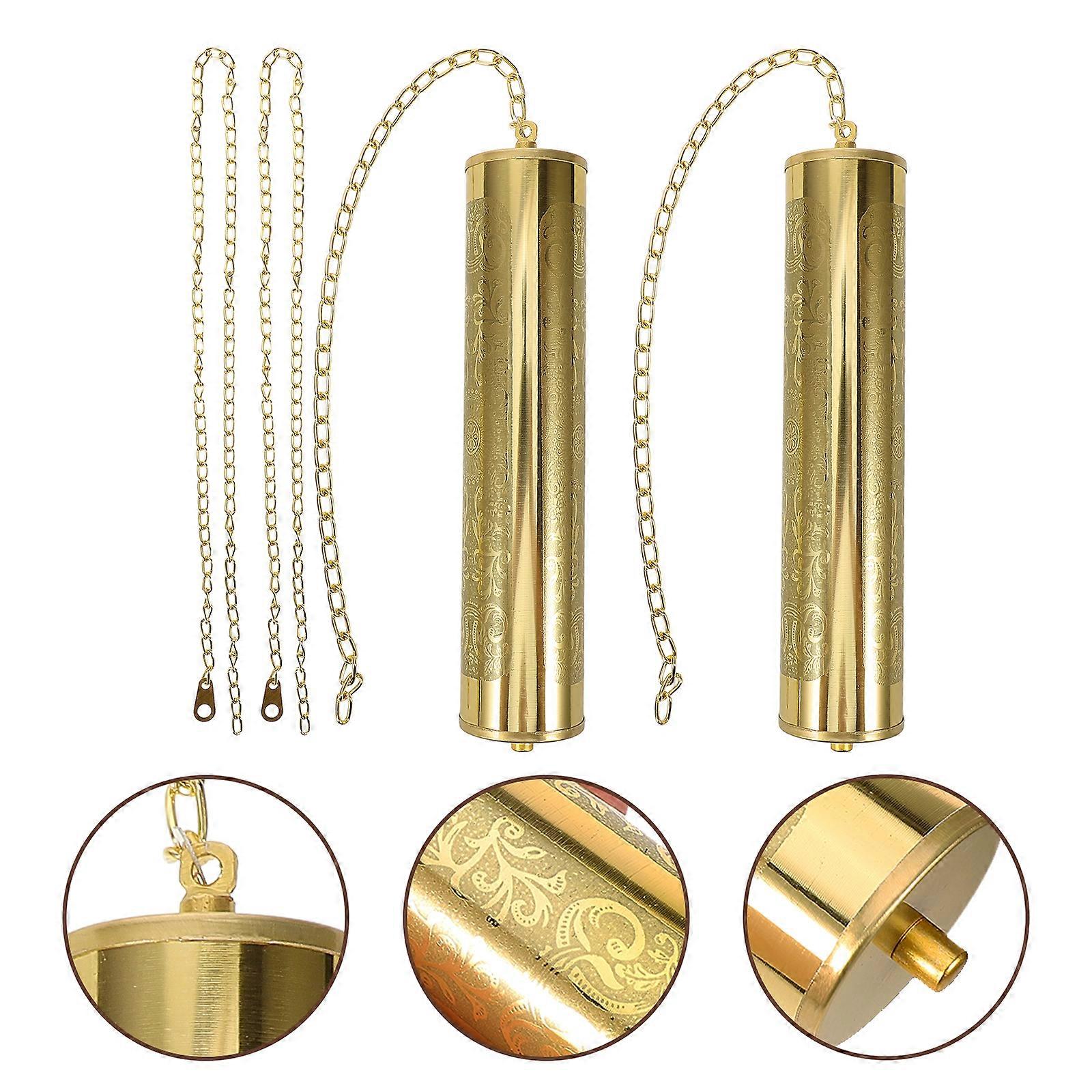 1 Set of Clock Iron Chain Weight Replacement DIY Wall Clock Part Chain ...