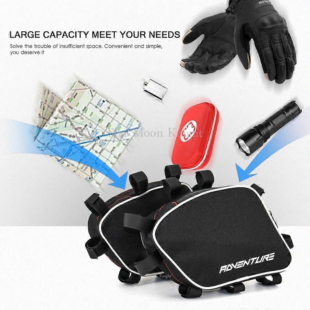 Motorcycle Bumper Frame Bags Repair Tool Placement Waterproof Bag ...