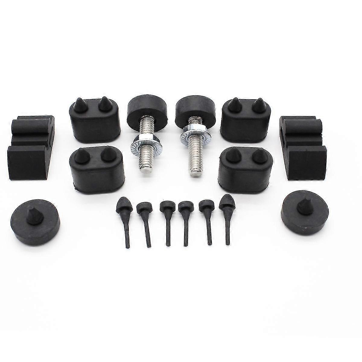 Rubber Stopper Kit + Hood Adjusters For Camaro 1967-1981 Stoppers ...