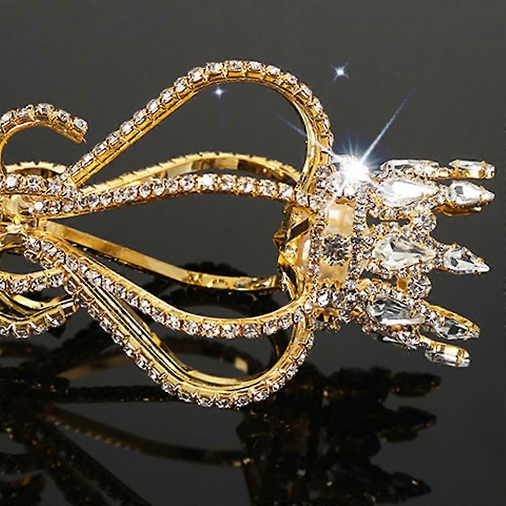 Scepter Hollow Crown Teardrop Shape Copper Wand Wedding Props Party ...