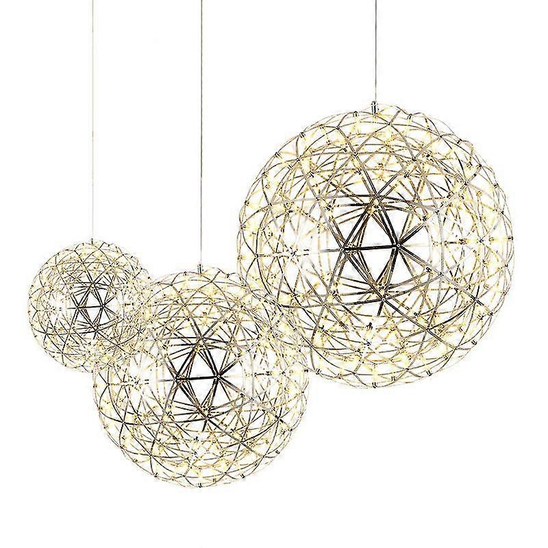 Remote Modern Spark Ball Led Ceiling Chandelier Lighting Rgb Firework ...