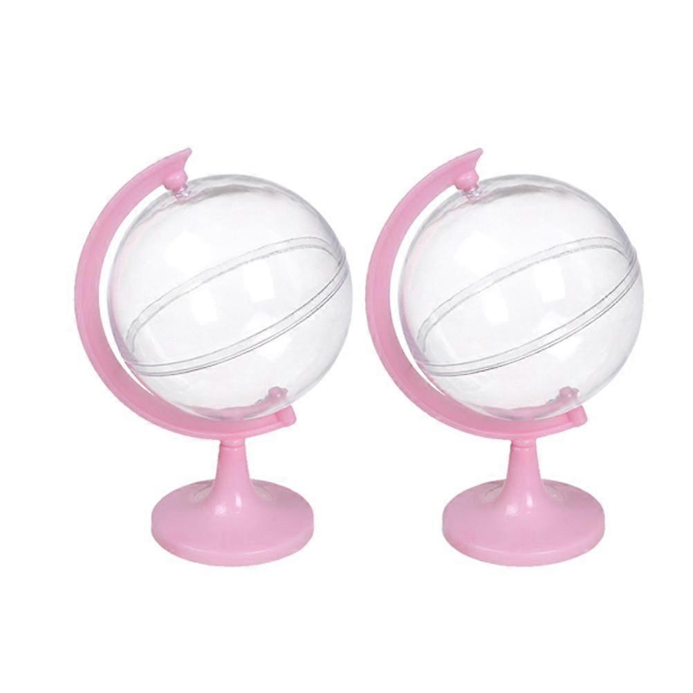 12pcs Round Earth Globe Candy Box Fillable World Shaped Globe Container ...