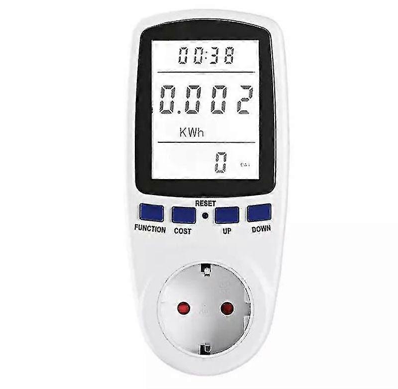 Power Monitor Power Meter Plug Electricity Usage Monitor With Digital ...