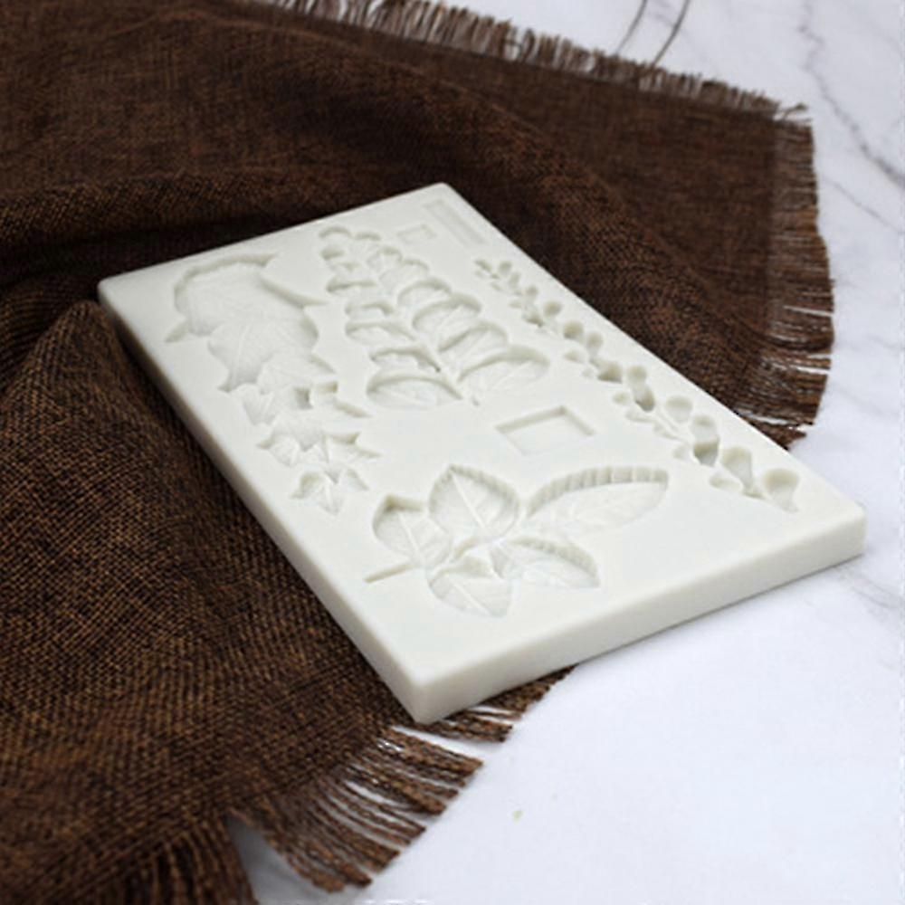 Succulent Ivy Eucalyptus Leaves Silicone Mold Trailing Mould Fondant ...