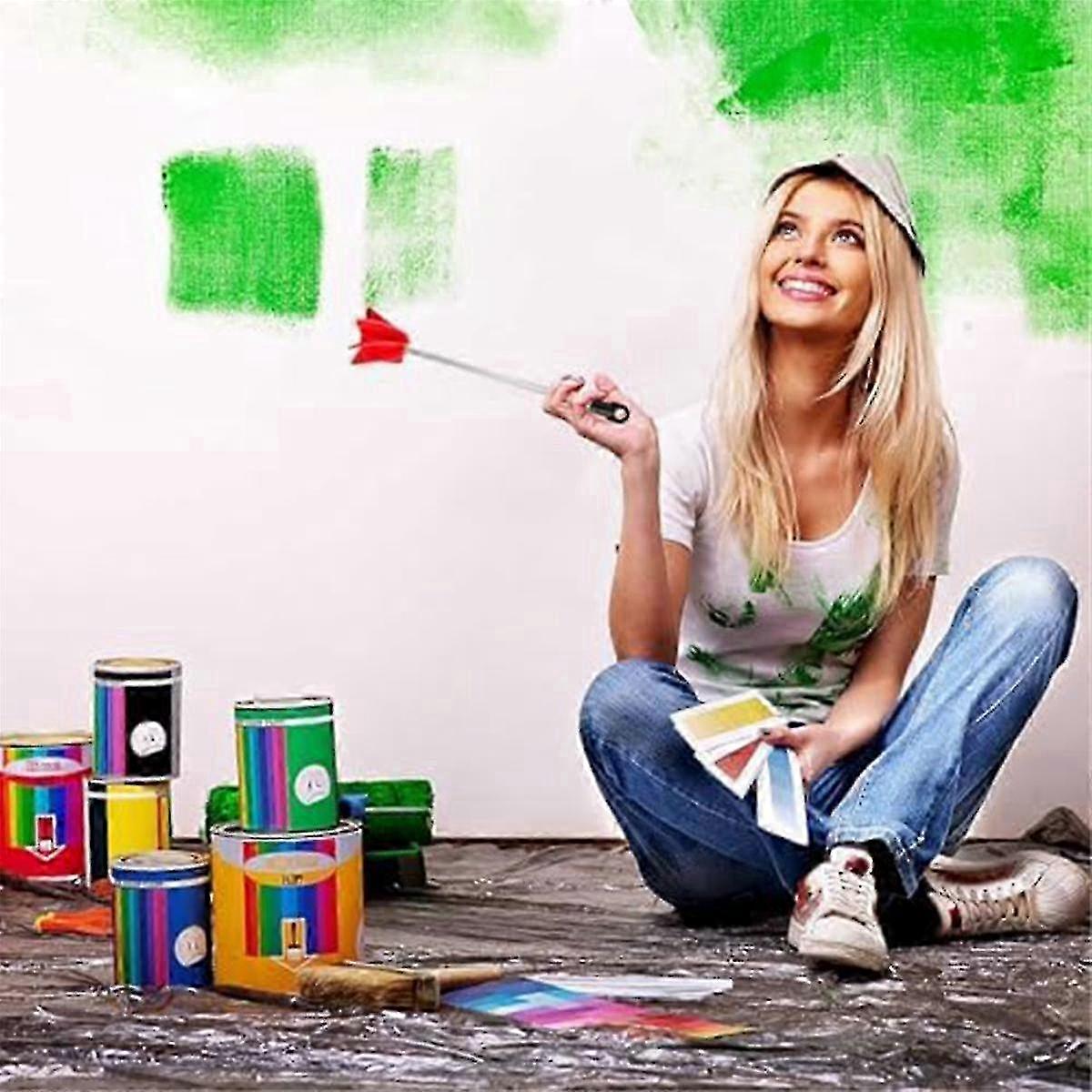 11in Drill Bit Paint Mixer,4 Piece Drill Bit Mixer Attachment,1 Gallon ...