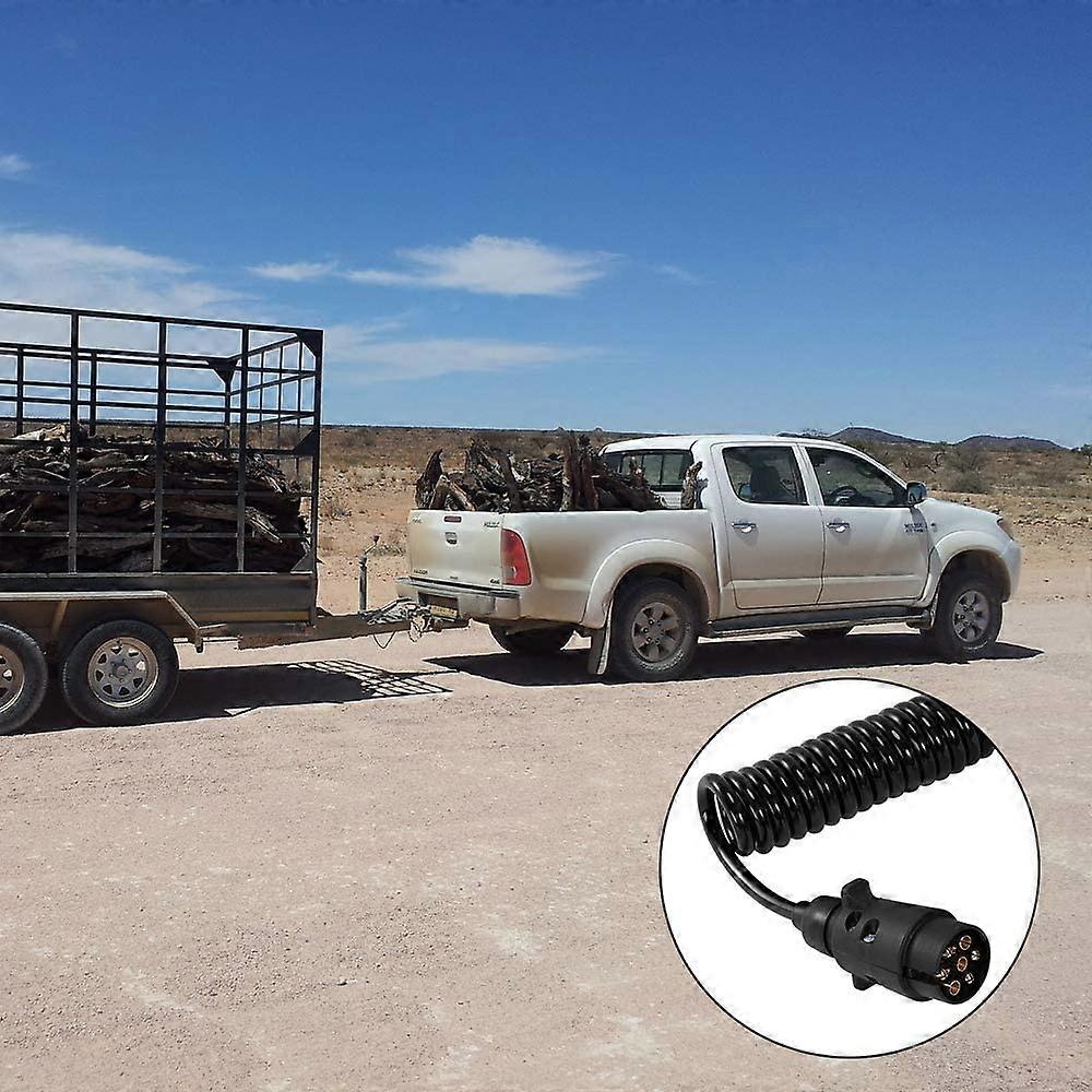 Trailer Extension Cable, 7-13 Pin Trailer Plug Socket 12v Trailer ...